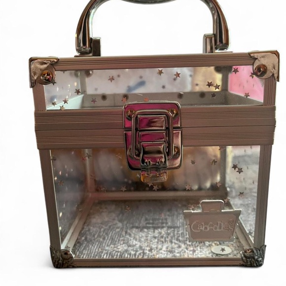 Caboodles | Makeup | Vintage Caboodles Clear Makeup Case With Silver ...
